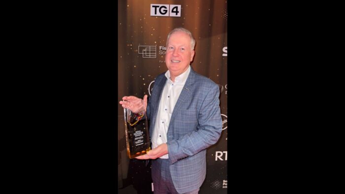 TG4 | Alan Esslemont Honoured with OUTSTANDING CONTRIBUTION AWARD at RTS Ireland Awards | 2025 ...